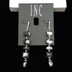 INC International Concepts | Jewelry | Inc Black Lace Covered Crystals ...